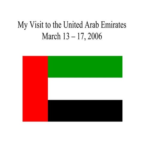 A PPT ALL ABOUT UAE, FACTS AND IT'S LEGACY | PPTX