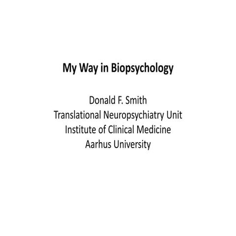 Unit 2 Biopsychology PowerPoint | PPTX