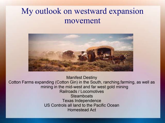 Westward Expansion | PPTX