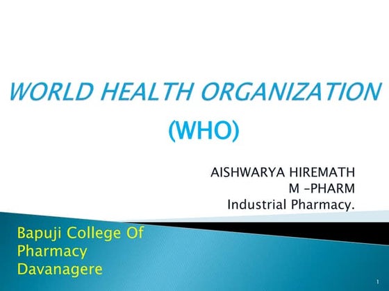 World health organization | PPT