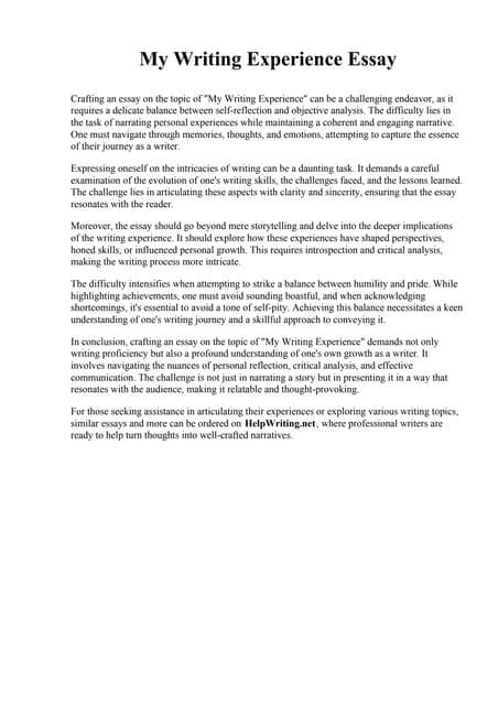 Personal Strengths And Weaknesses Essay | PDF