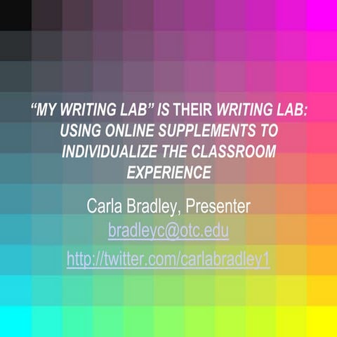 MyWritingLab | PPT