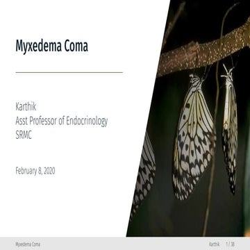 Myxedema Coma | PDF