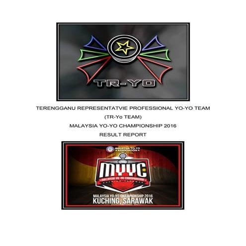 TR-Yo Team MYYC2016 Report | PDF