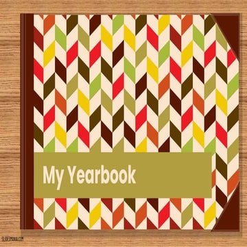 My Yearbook · SlidesMania-Desain Photobook | PPTX
