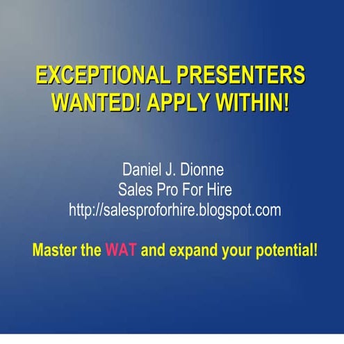 Effective Negotiations Pptx