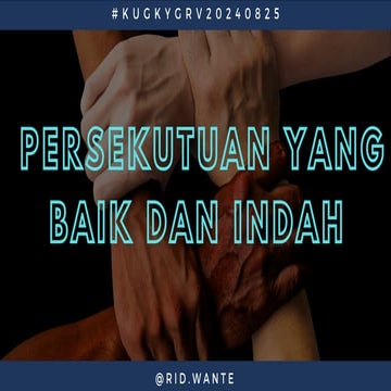 Mzm 133 - Persekutuan yang Baik dan Indah.pdf