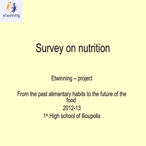 nutrition survey | PPT