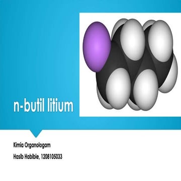 N butillitium | PPTX
