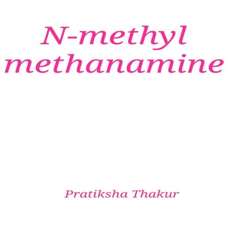 N-methyl methanamine | PDF