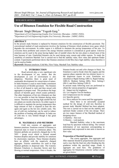 Marshall Mix Design: Lab Report | PDF