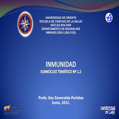 Inmunidad innata: la primera linea de defensa del organismo ...