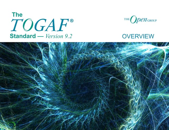 Togaf 9 template statement of architecture work | DOC