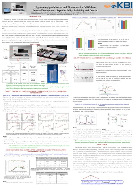 Scalability of Cell Culture Processes in Single-use Bioreactors using ...