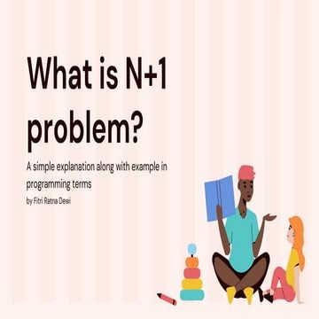 What is N+1 problem? - by Fitri Ratna Dewi | PPT