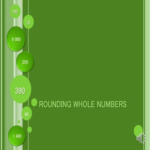 N1 rounding whole numbers | PPTX