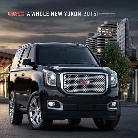 2015 GMC All-New Yukon XL eBrochure | PDF