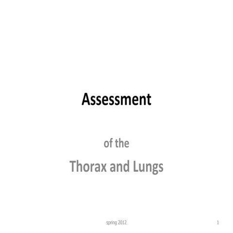 N 295 lecture 7 respiratory student copy | PPT