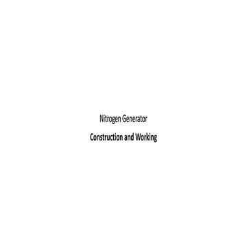Nitrogen Generators Awareness Guide for Laser Cutting | PDF