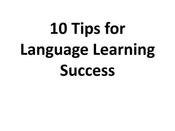 The Top 6 Methods to Boost Your English Language Proficiency | PPT