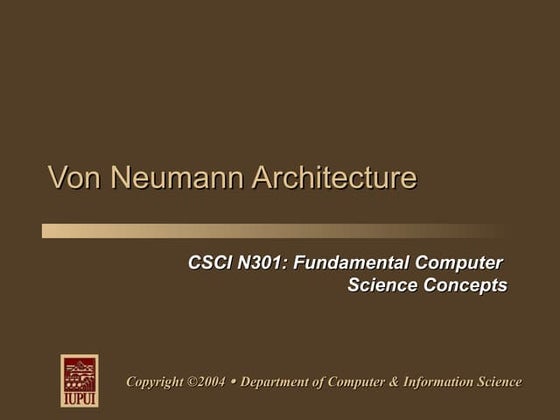 Von Neumann Architecture | PDF