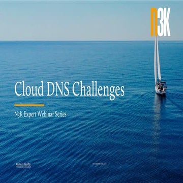 Cloud DNS Challenges | PPT