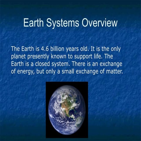 Earth's spheres | PPT