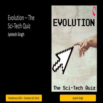 Rendezvous 2021 sci-tech quiz prelims | PPTX | Science