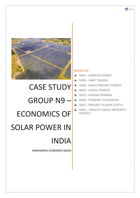 Solar Energy – Importance in the Industrial Sector | PDF