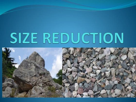 Size reduction | PDF