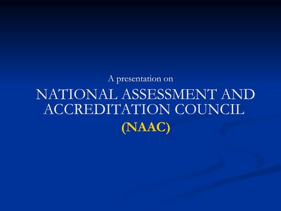 Binary Accreditation- NAAC Reforms 2024.pptx | Professional School | Postgraduate Education
