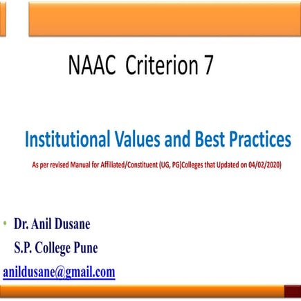 PPT NAAC Criteria-5-by-Dr.-Roshan Lal Kahar.pptx