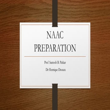 NAAC REFORMS IN ACCREDITATION 2024 | PPTX
