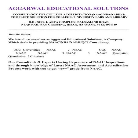 NAAC REFORMS IN ACCREDITATION 2024 | PPTX