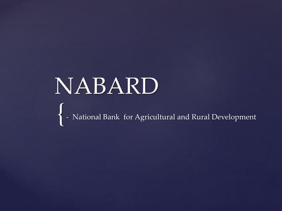 Nabard | PPTX