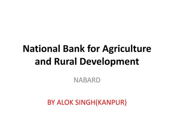 Nabard | PPTX