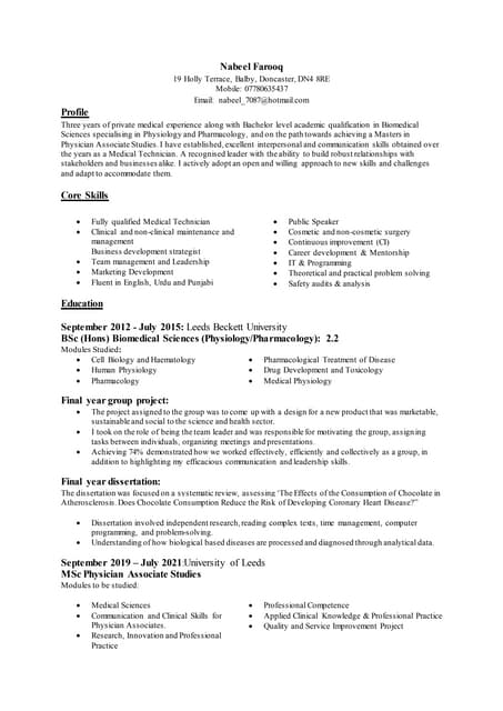 Alotaibi ahmed's cv | PDF
