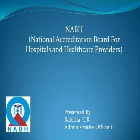 Nabh 5th edition introduction by Iyanar. S | PPT
