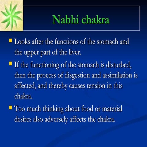 Nabhi chakra | PPT | Buddhism | Religion & Spirituality