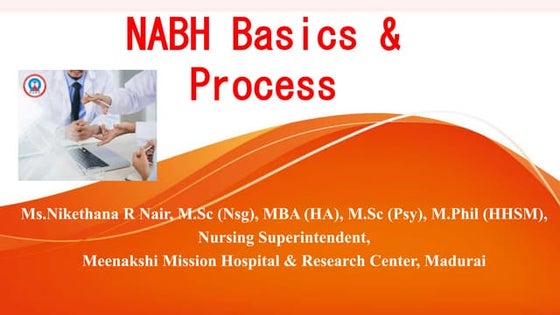 What is NABH, Introduction of NABH, National Accreditation Board for ...
