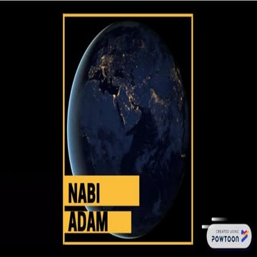 Nabi adam | PPT