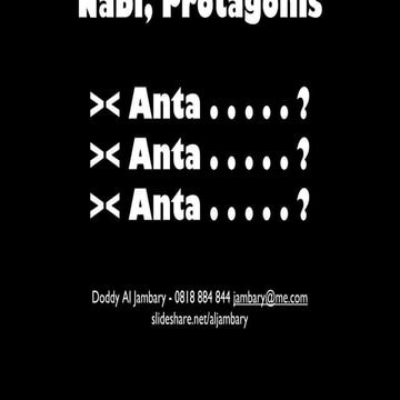 Nabi Antagonis | PPT
