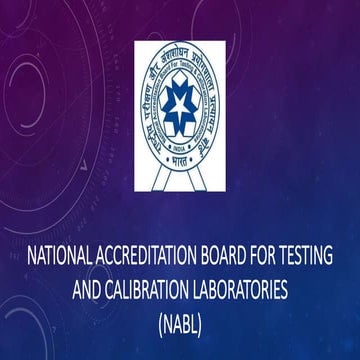 National Accreditation Board for Testing and Calibration Laboratories ...