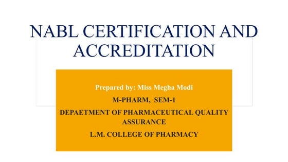 NABL Certificate CC-2747 | PDF