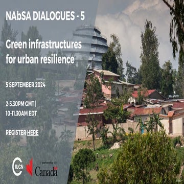 NAbSA Dialogues | Green Infrastructures for Urban Resilience | PDF