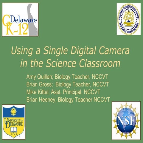 Digital Cameras In the Classroom | PDF