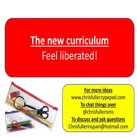 MFL New curriculum feel free to do great teaching! | PPT