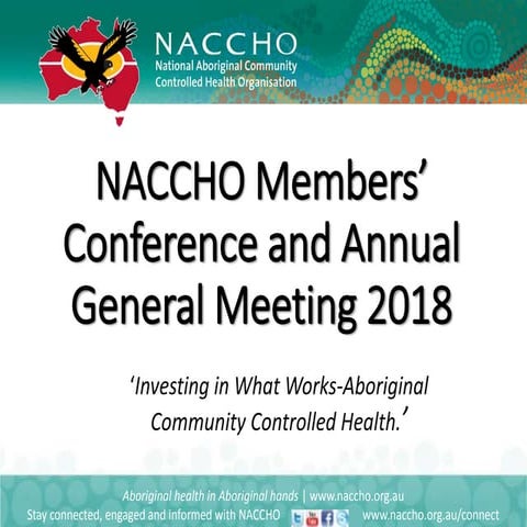 NACCHO National Conference – 2018 Ochre Day Feedback | PPT