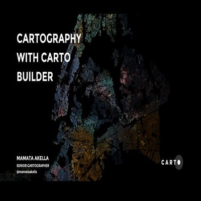 Cartography with CARTO Builder | PDF | Geography | Science