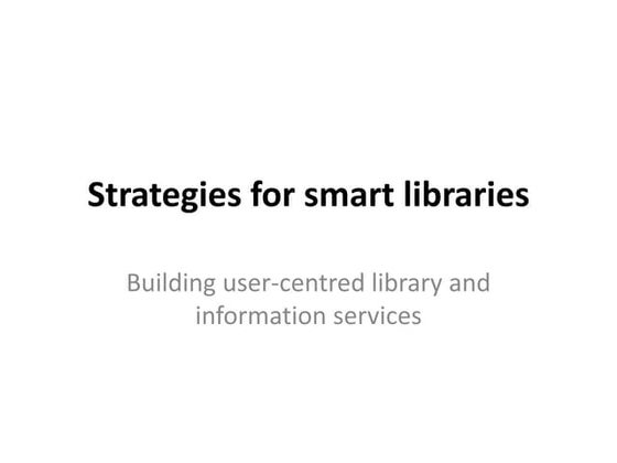 Pa Ppt Week10 Futureoflis | PPT